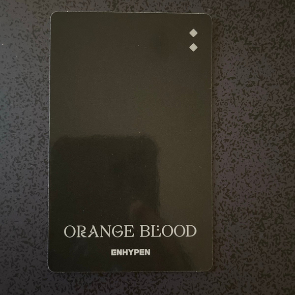 Bts | Games | Enhypen Orange Blood Trading Card Sonu | Poshmark